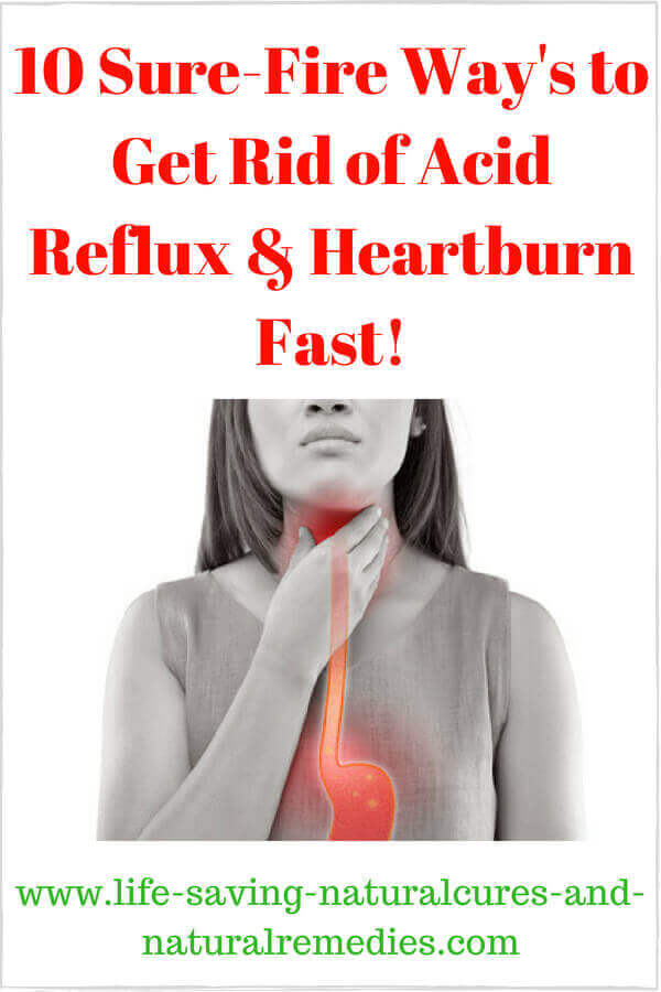 Wow! 10 Fast-Relief Home Remedies for Acid Reflux & Heartburn