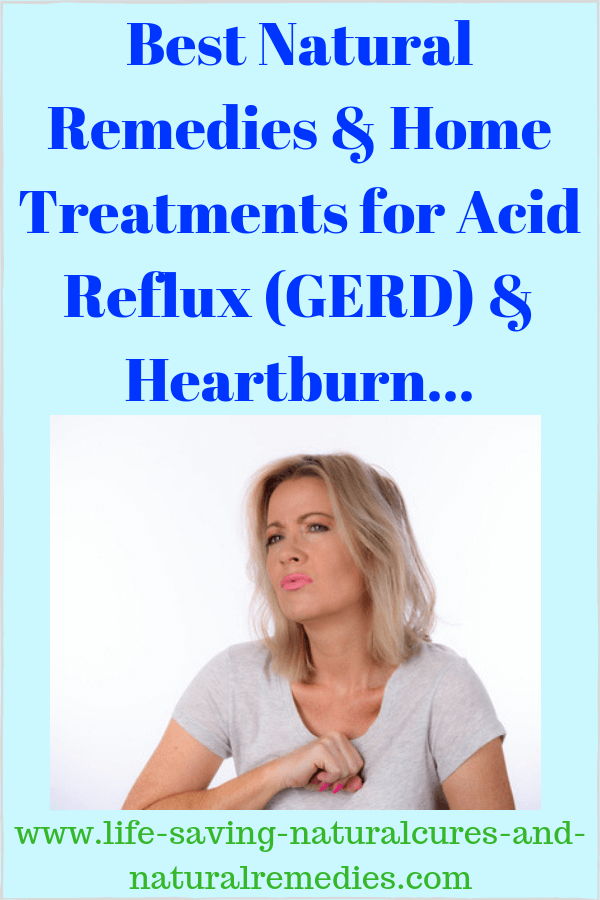 Wow! 10 Fast-Relief Home Remedies for Acid Reflux & Heartburn